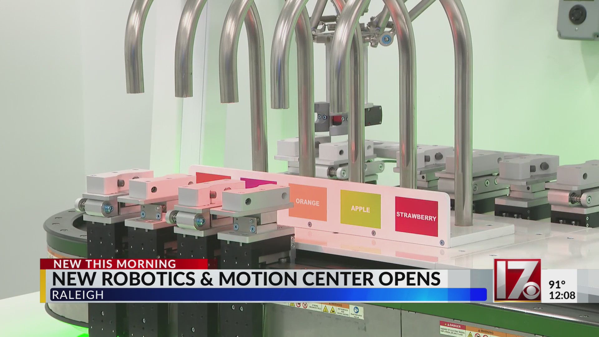 New robotics and motion center opens in Morrisville – CBS17.com