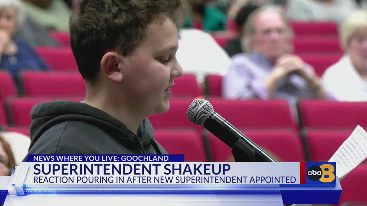 Tensions flare as Goochland Schools appoints new superintendent after sudden firing – WRIC ABC 8News