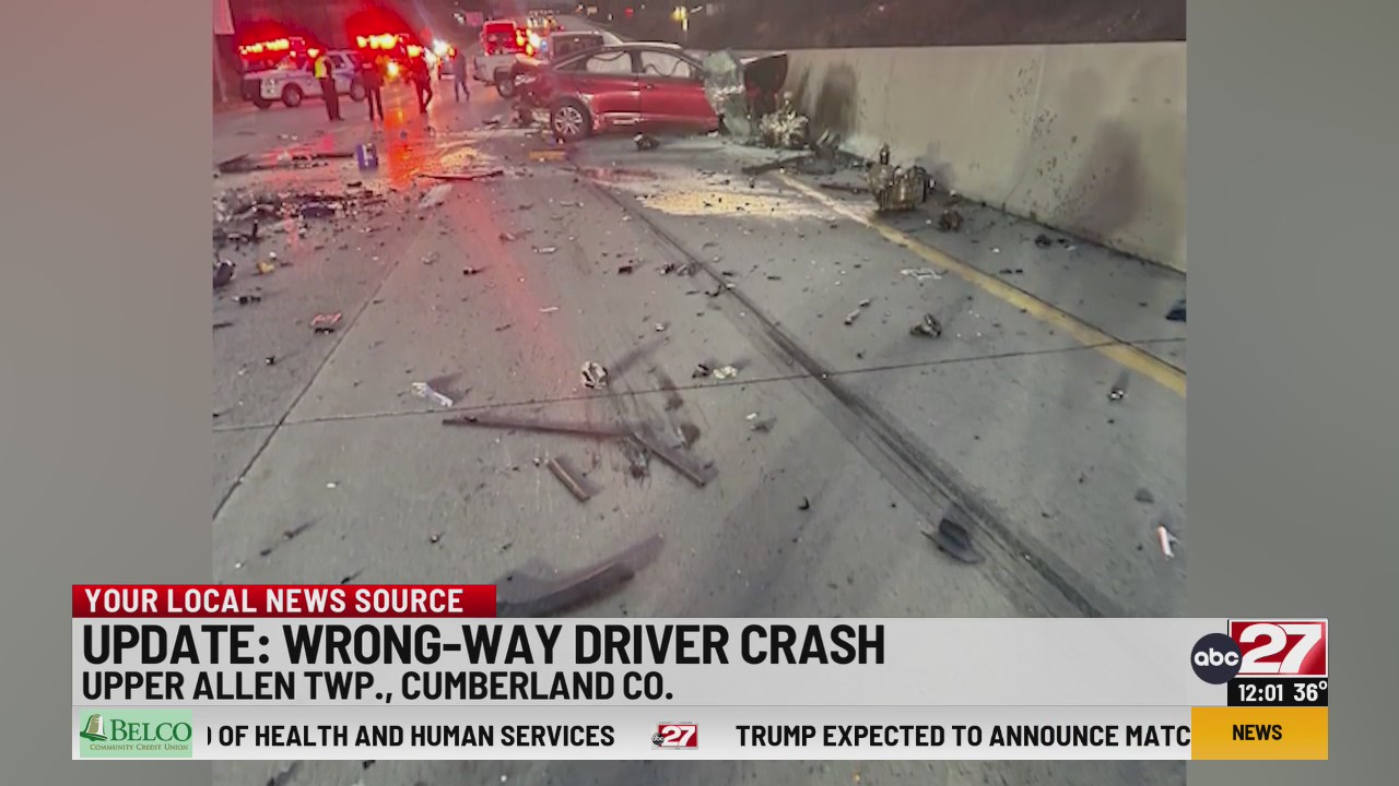 New details after wrong-way driver hits multiple vehicles – PAhomepage.com