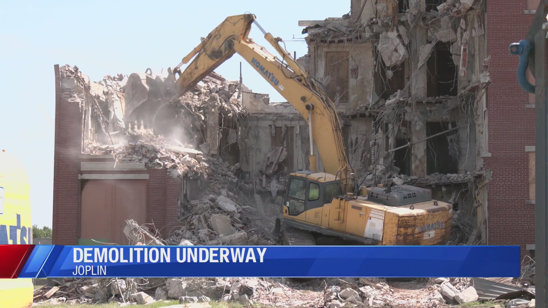 Demolition underway at old Freeman building – KSNF/KODE ...