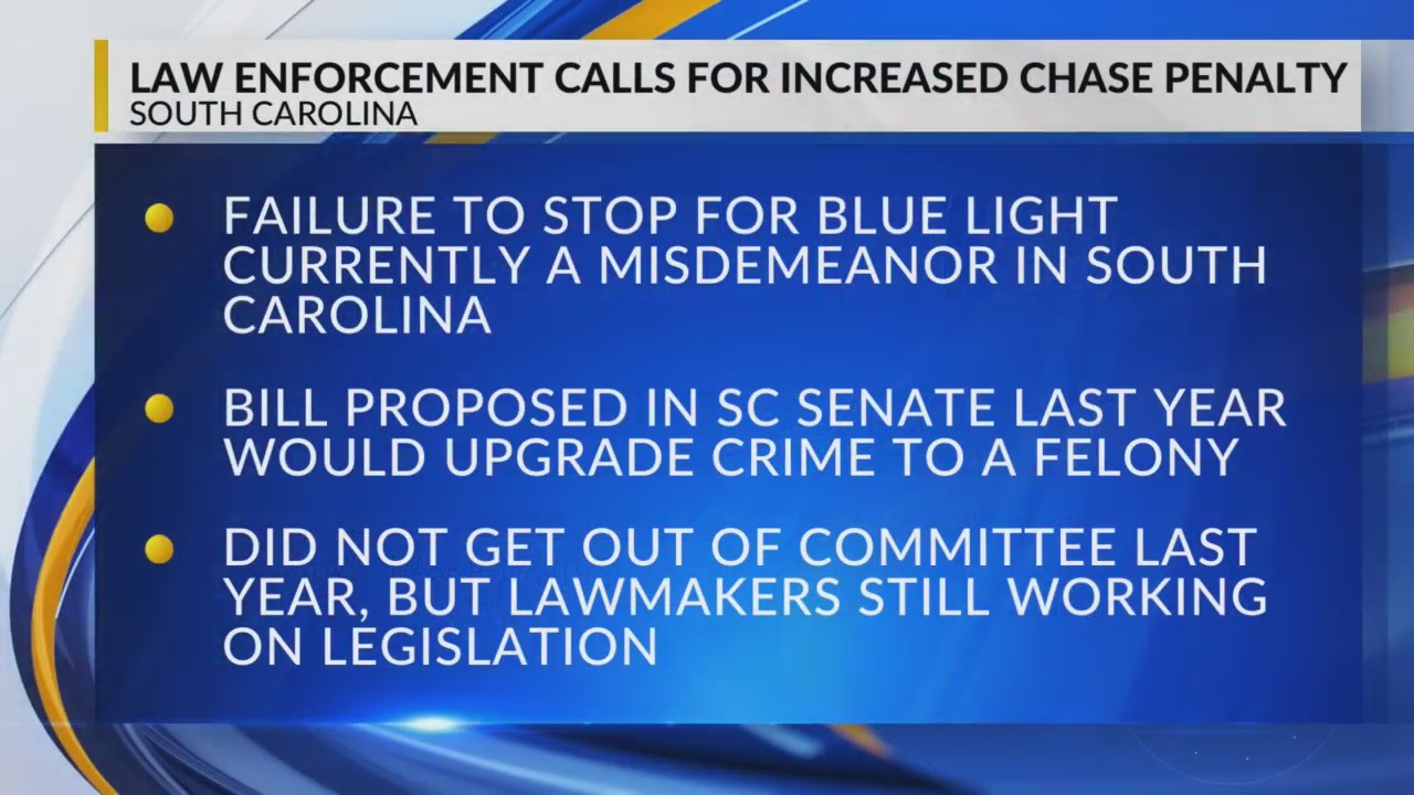 Horry County police chief wants stronger vehicle pursuit penalty on the ...