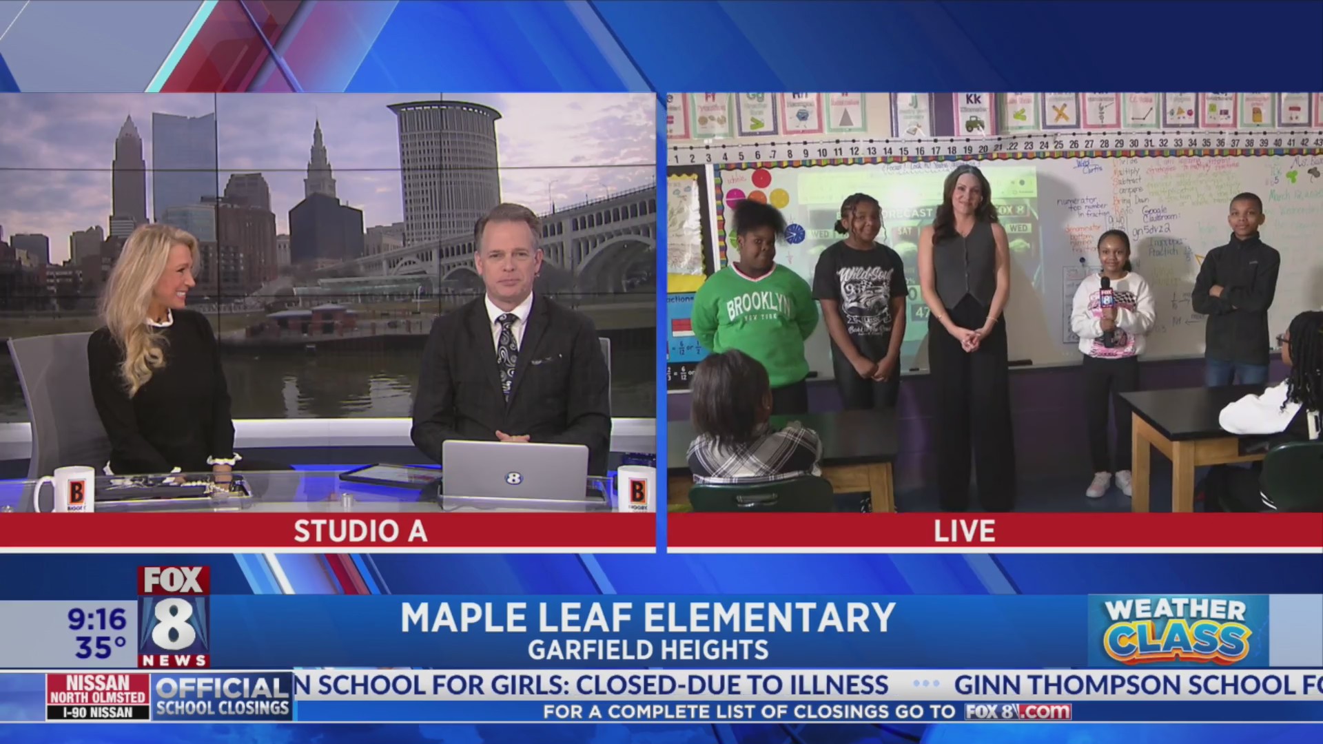Fox 8 Weather Class transforms Maple Leaf Elementary students into ‘meteorologists-in-training ...