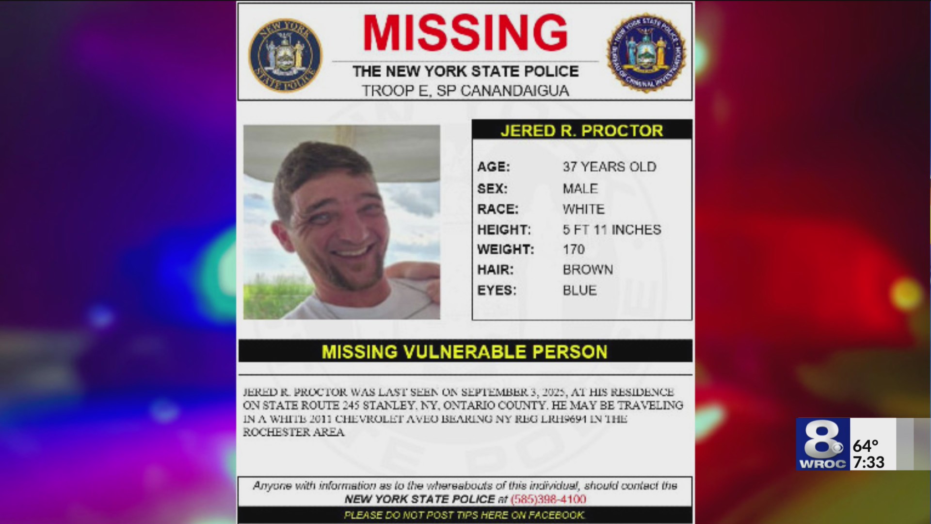 Missing Person: Have you seen Jered Proctor? – RochesterFirst