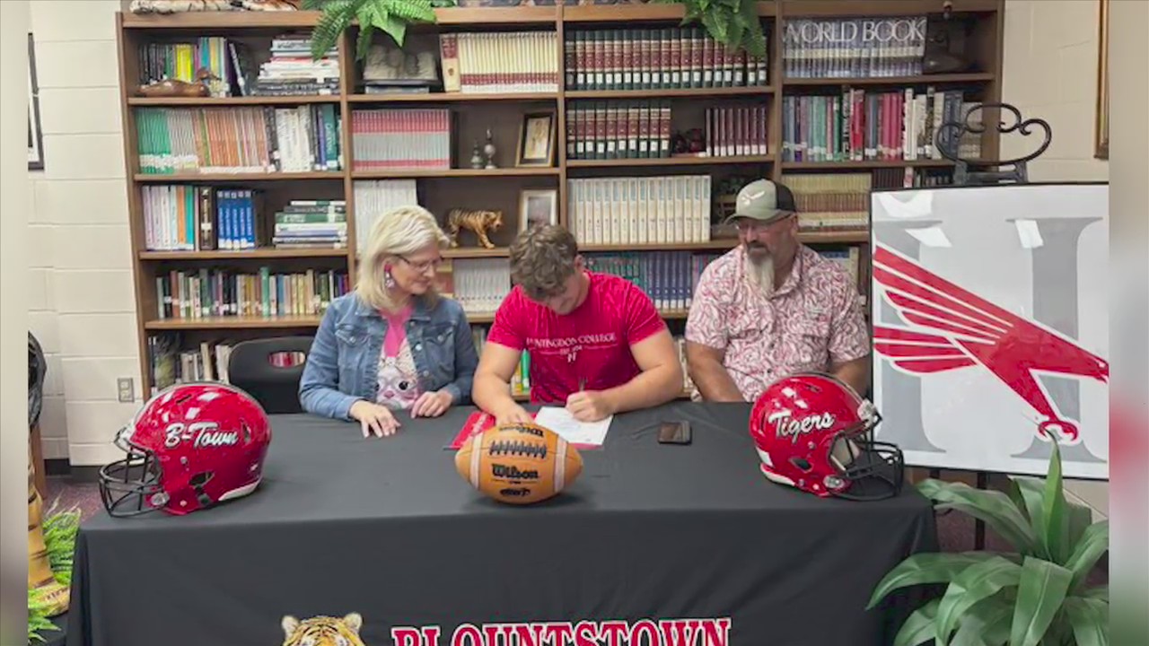 Blountstown’s Lambeth signs with Huntingdon College – mypanhandle.com