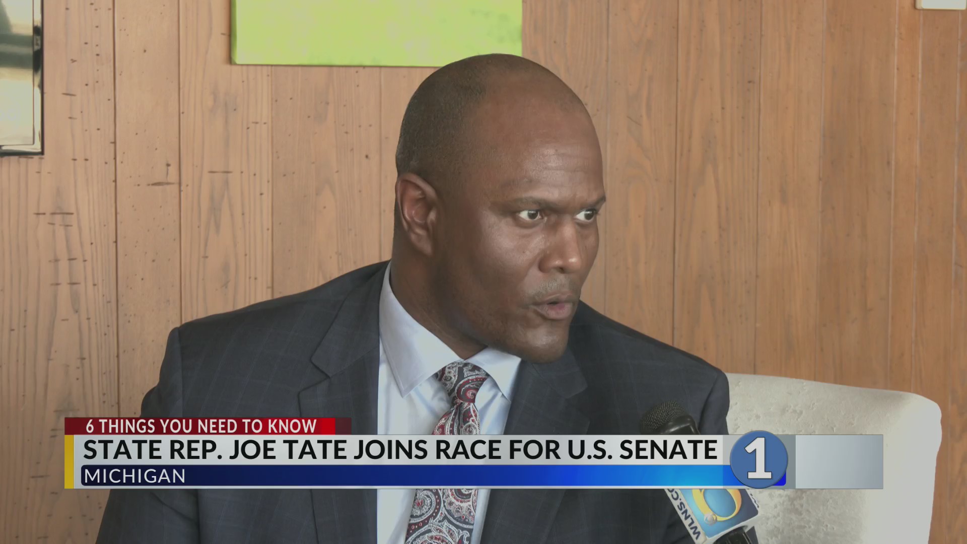 State Rep. Joe Tate joins race for Senate – WLNS 6 News