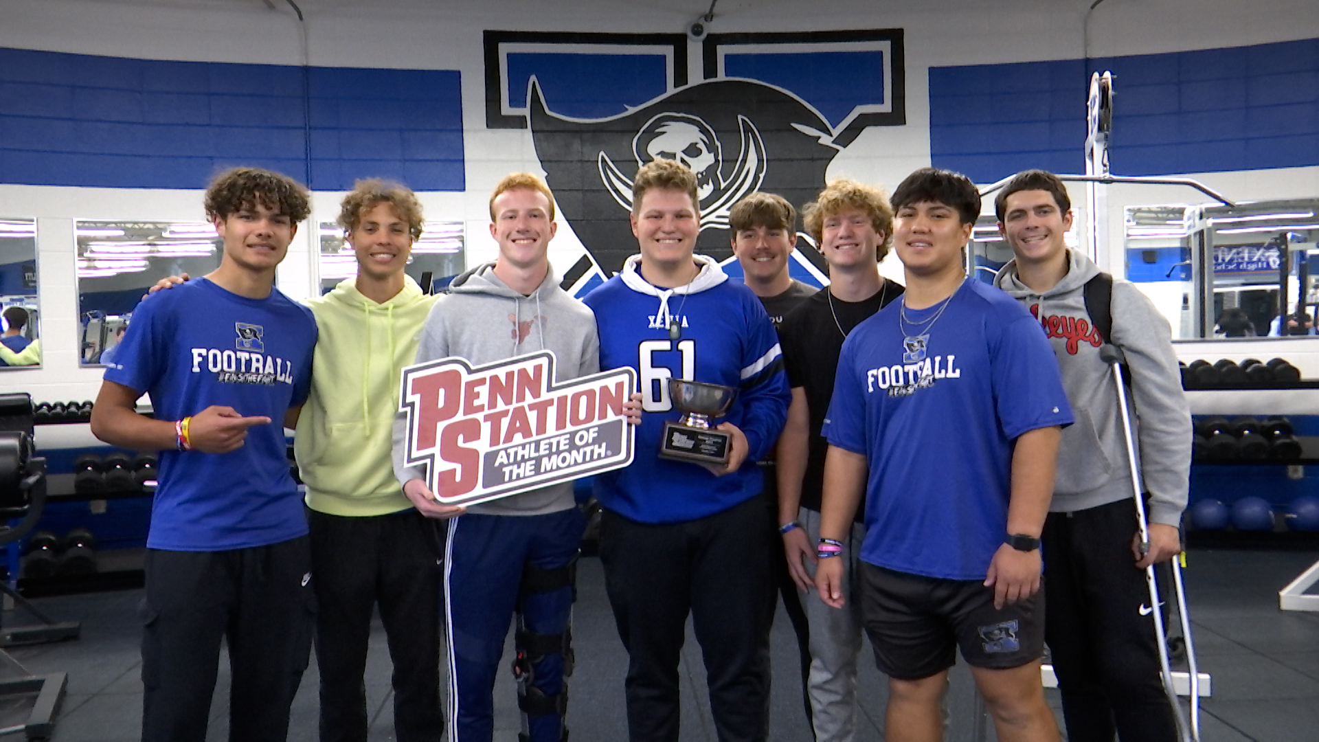 Xenia football standout Gunnar Stephan wins Penn Station Athlete of the ...