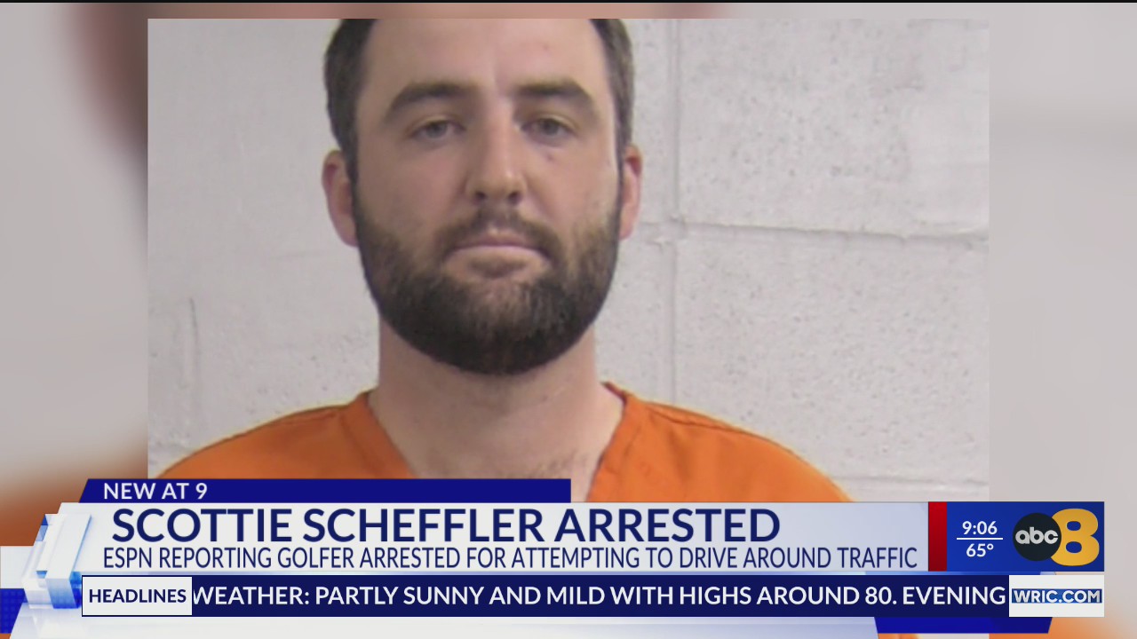 ESPN: Scottie Scheffler arrested after allegedly attempting to drive ...