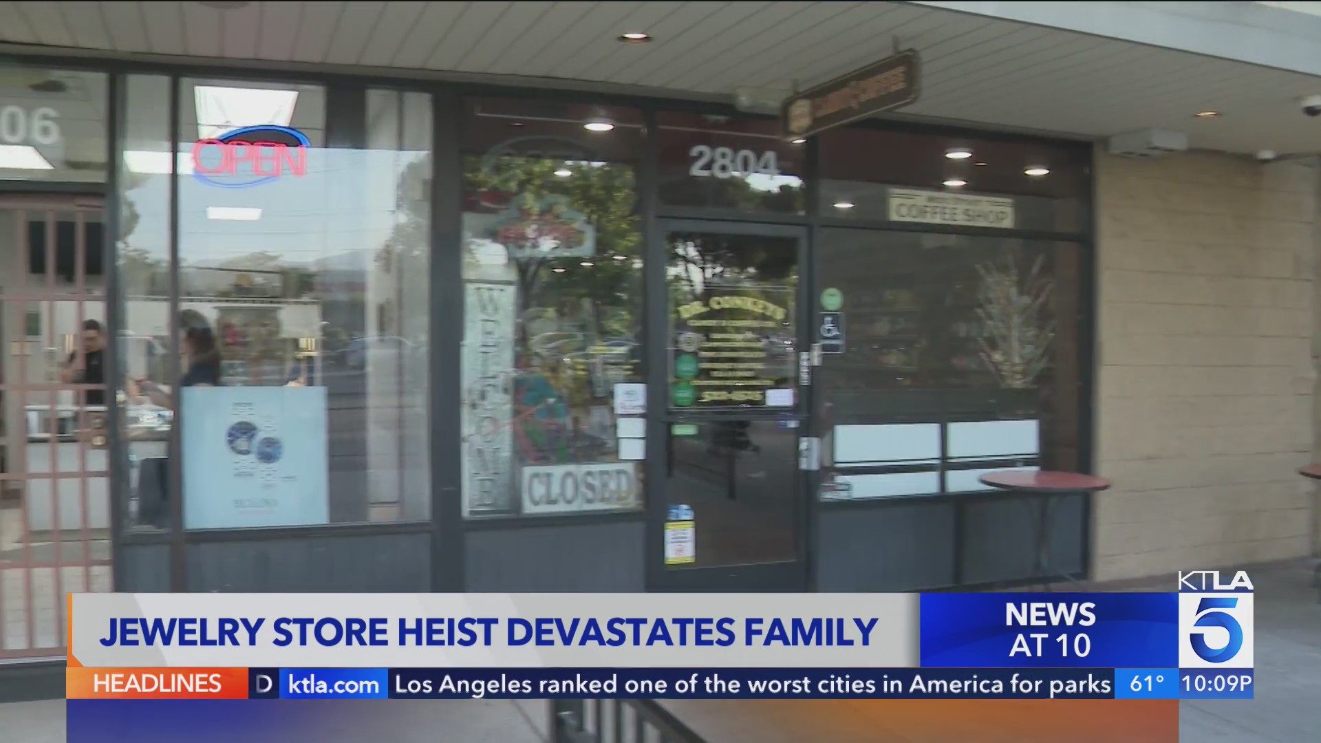 Jewelry store heist in Simi Valley devastates family – KTLA