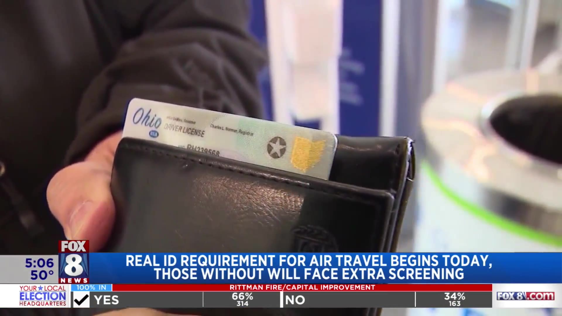 Real ID deadline is here and rolling out at CLE Hopkins – Fox 8 ...