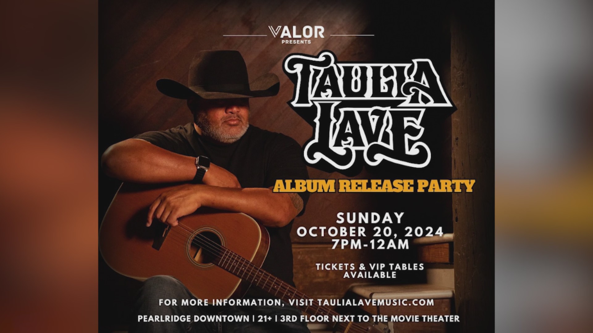 Samoan Country Star Taulia Lave Launches Debut Album ‘Modern Day Cowboy ...