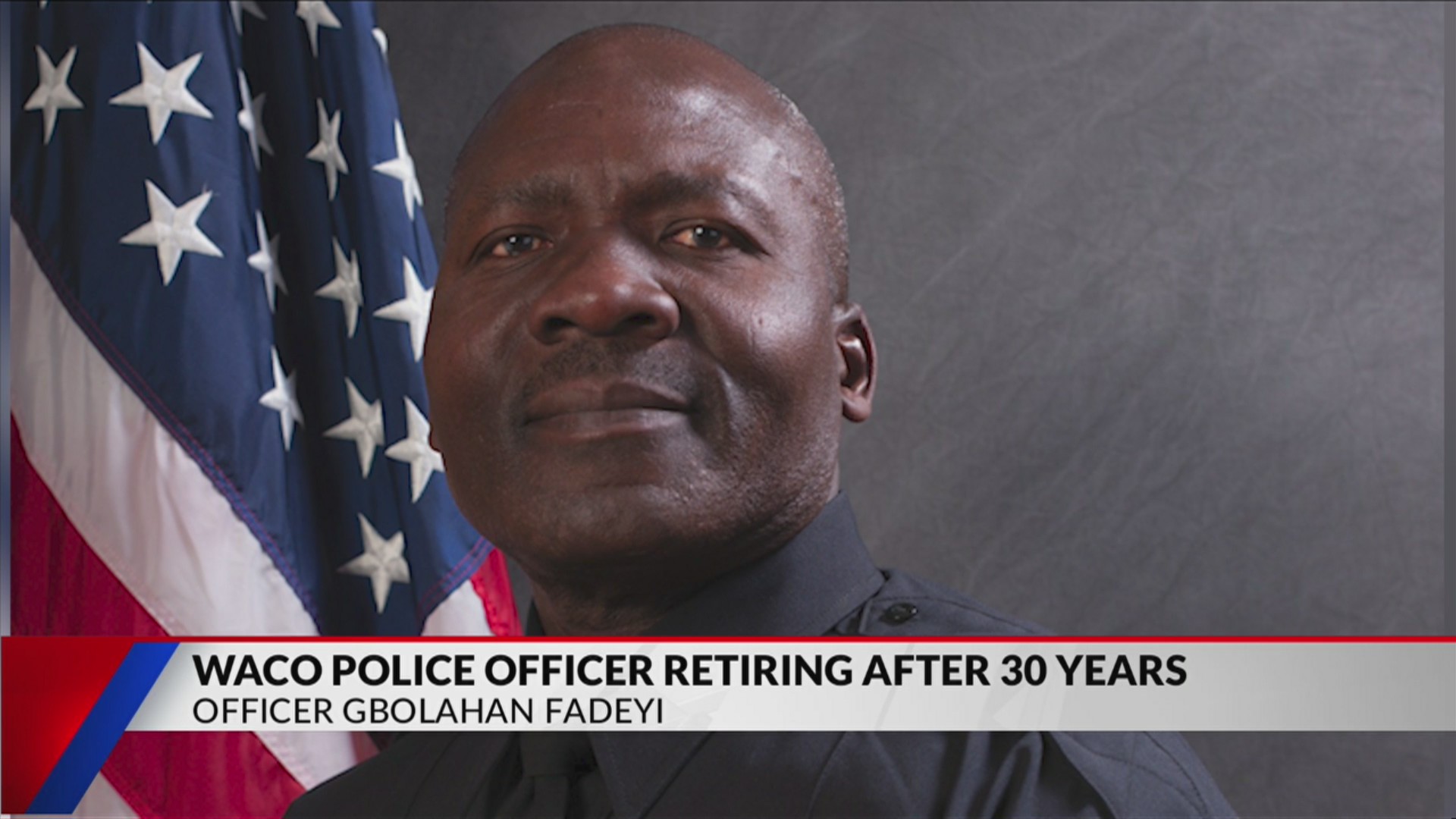 Waco Police officer retiring after 30 years – KWKT – FOX 44