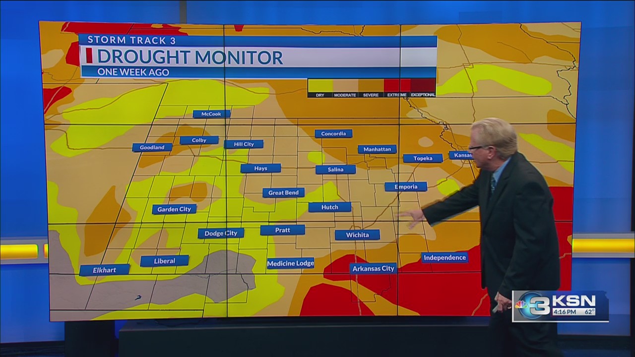 A look at how heavy rain affected the Kansas drought – KSN-TV