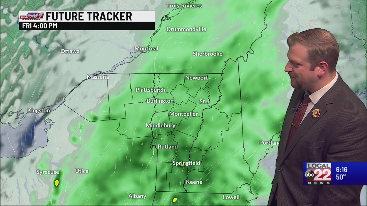 Very wet Friday into Saturday after spot showers today – ABC22 & FOX44