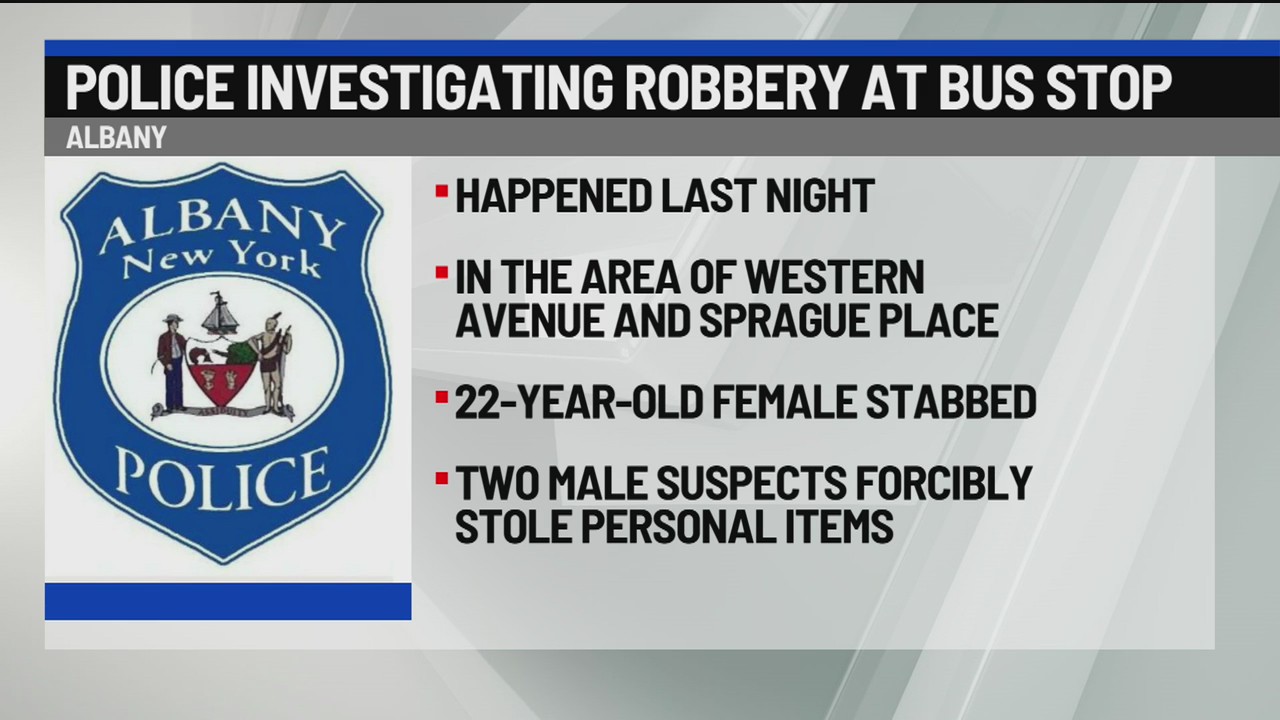 Police investigating robbery at bus stop – NEWS10 ABC
