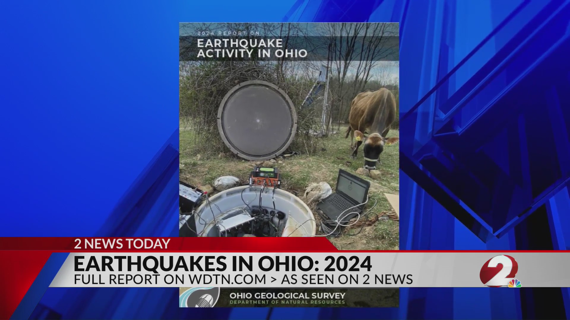 Earthquakes in Ohio: 2024 report released – WDTN.com