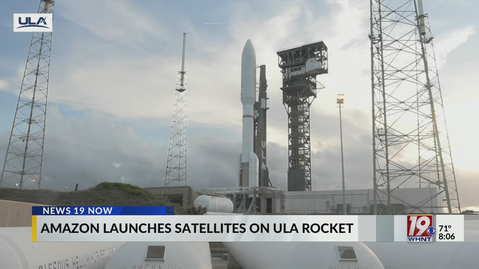 Decatur ULA Rocket Launces Amazon Satellites Into Space | April 29 ...