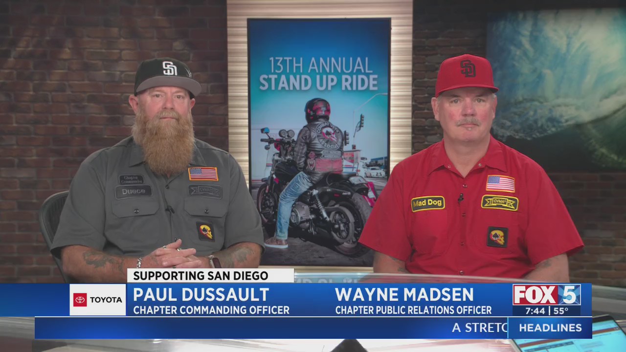 13th Annual Stand Up Ride – FOX 5 San Diego & KUSI News