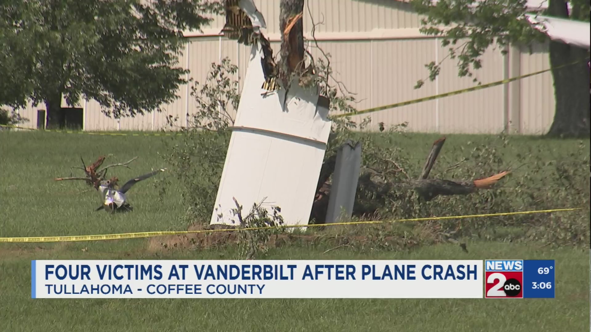 4 victims from plane crashes in Tullahoma at Vanderbilt – WKRN News 2
