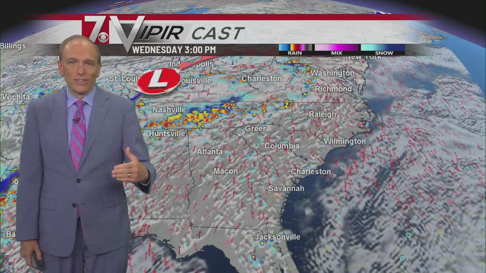 7Weather Wednesday AM Forecast – WSPA 7NEWS