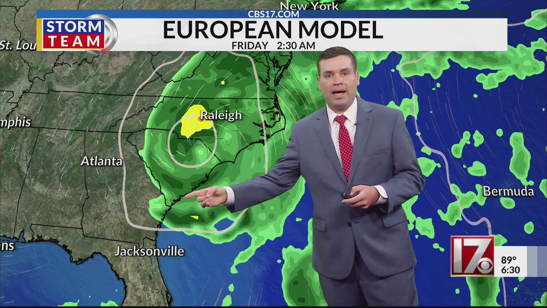 Lance Blocker’s Sunday night central NC weather forecast – CBS17.com