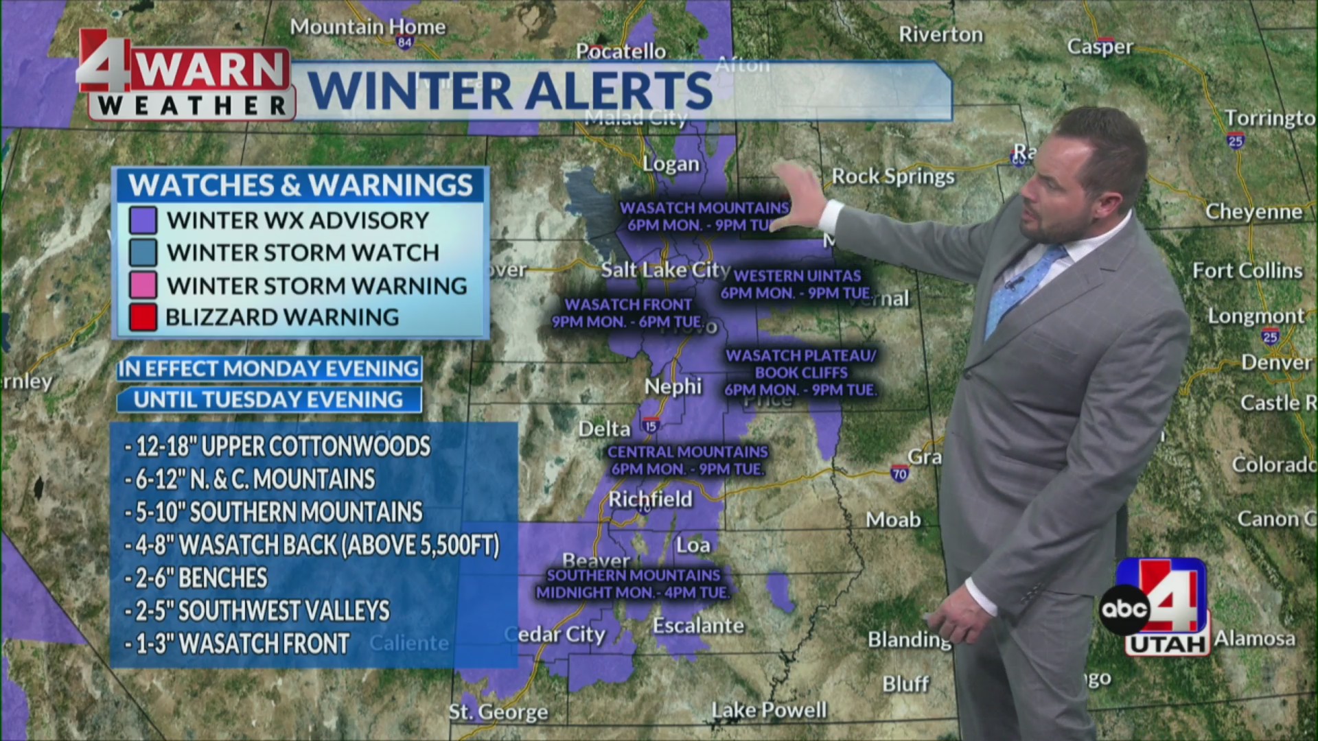 Late season winter storm on the way – ABC4 Utah
