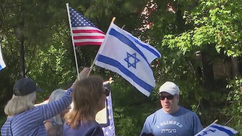 Triad community members rally in solidarity with Israel one year after ...
