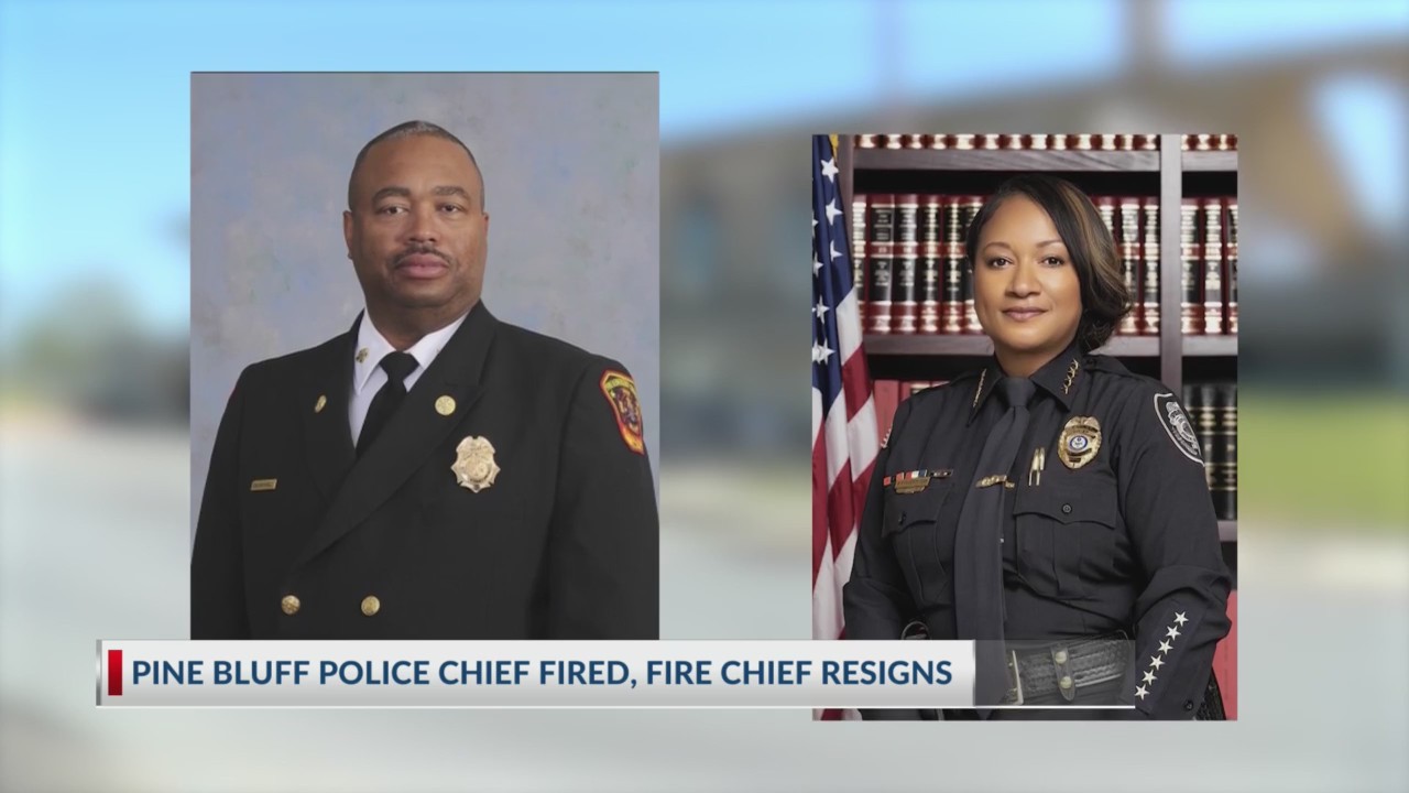 Pine Bluff police chief fired, fire chief resigns – KLRT – FOX16.com