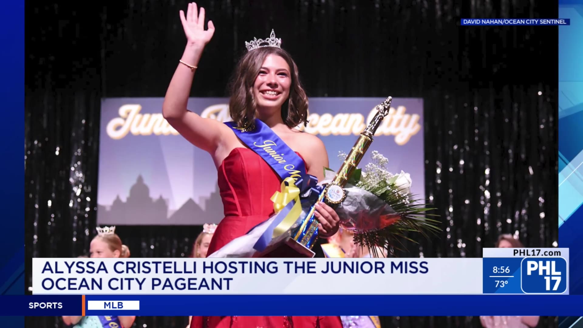 Sarah Smith crowned Junior Miss Ocean City 2025 – PHL17.com