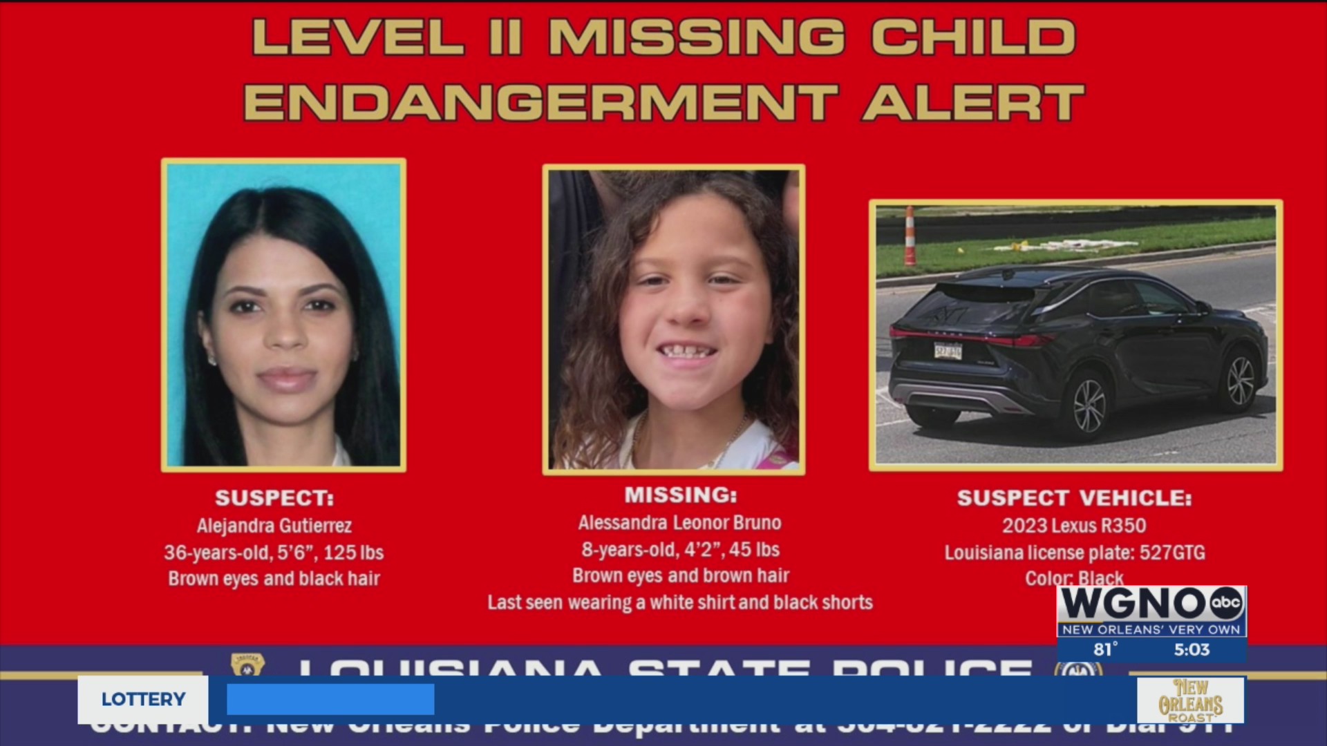 State, local police search for 8-year-old reportedly abducted in New ...
