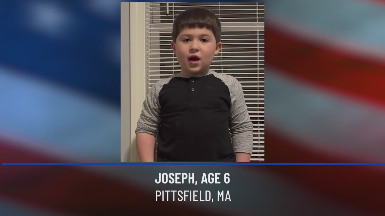 Joseph gives us our daily Pledge of Allegiance! – NEWS10 ABC