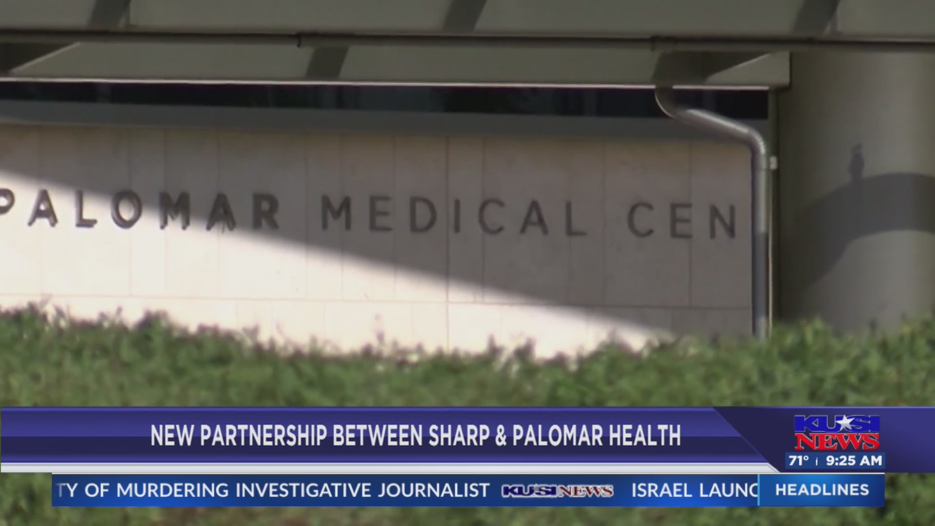Palomar Health, Sharp enter into agreement to jointly administer ...