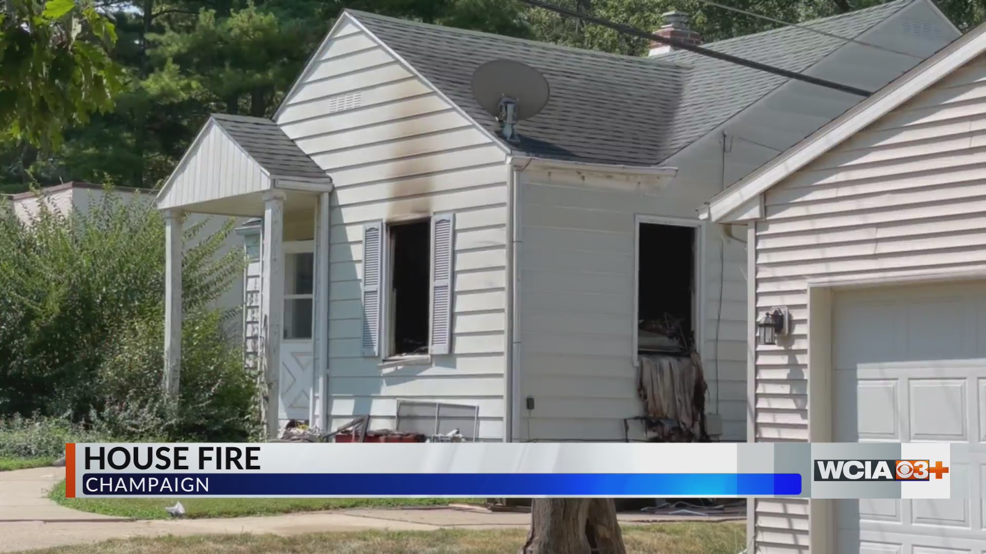 Champaign Fire, Police Depts. respond to house fire; one displaced ...