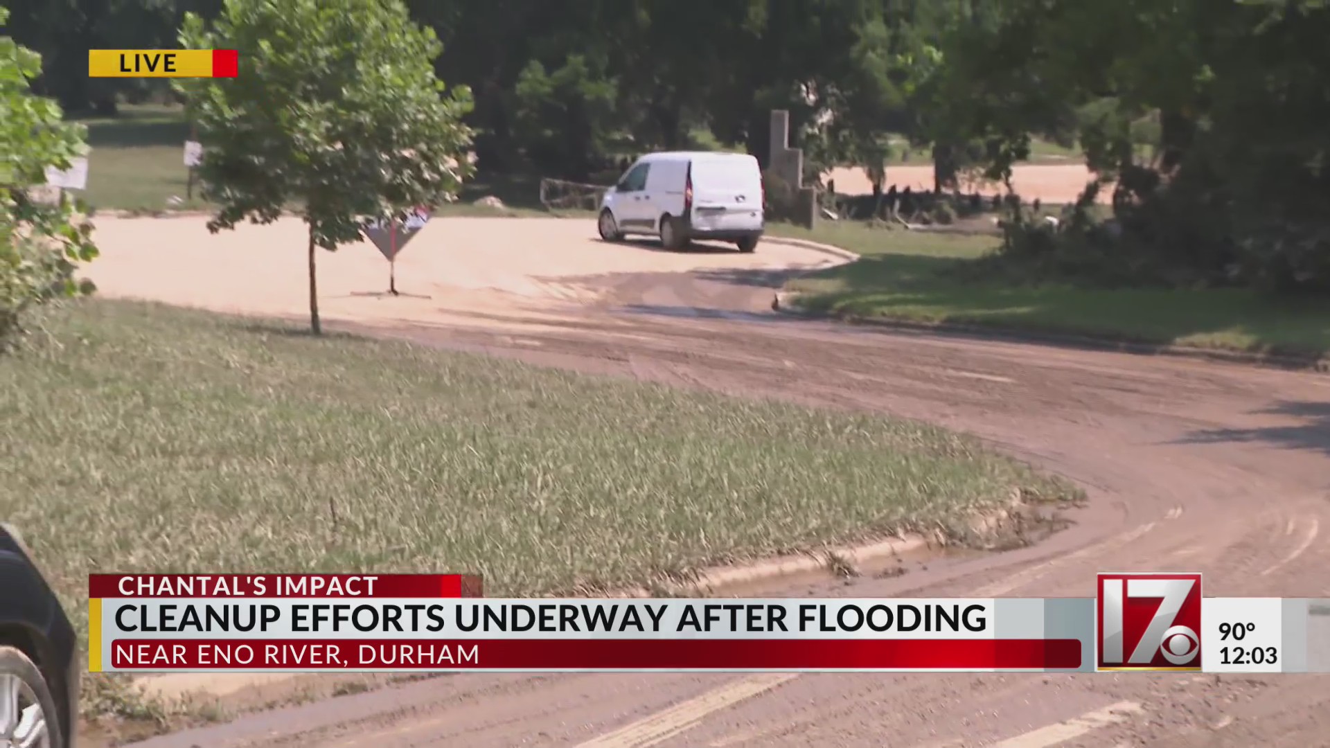 Cleanup efforts underway after flooding in Durham – CBS17.com