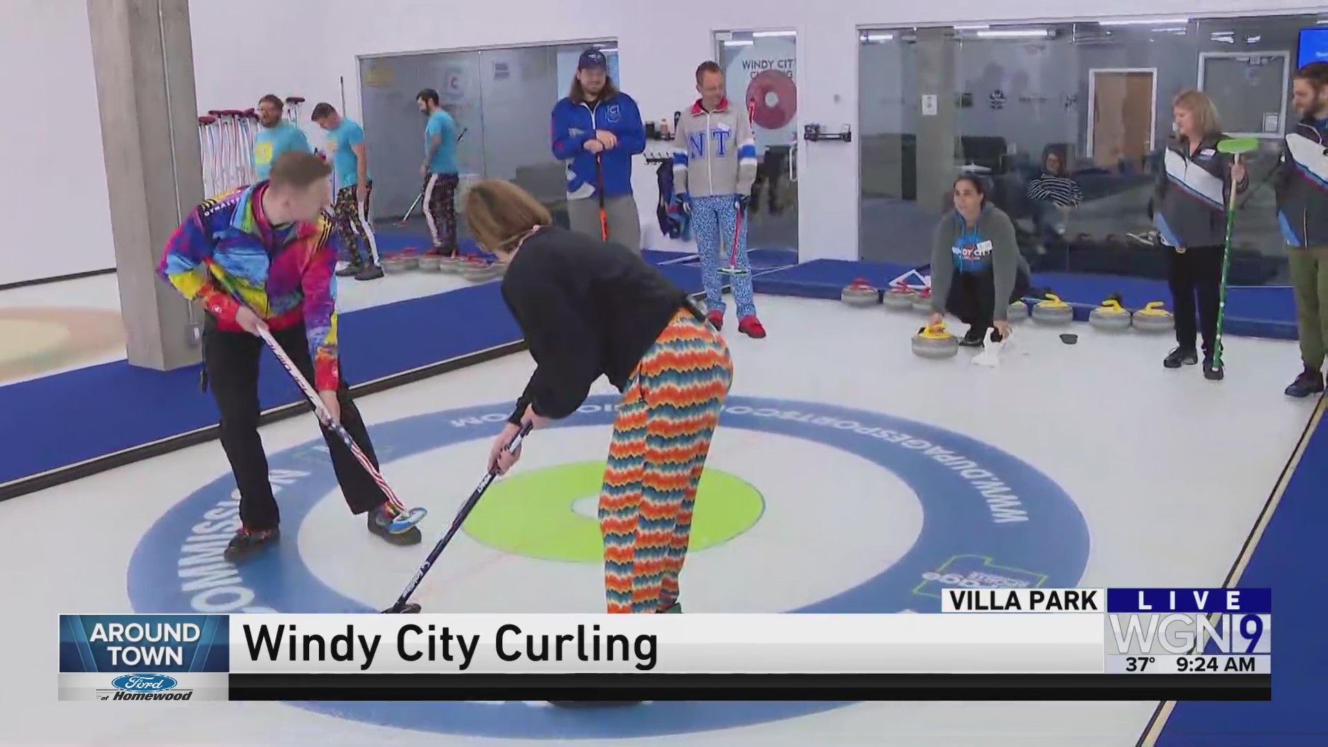 Around Town – Windy City Curling – WGN-TV