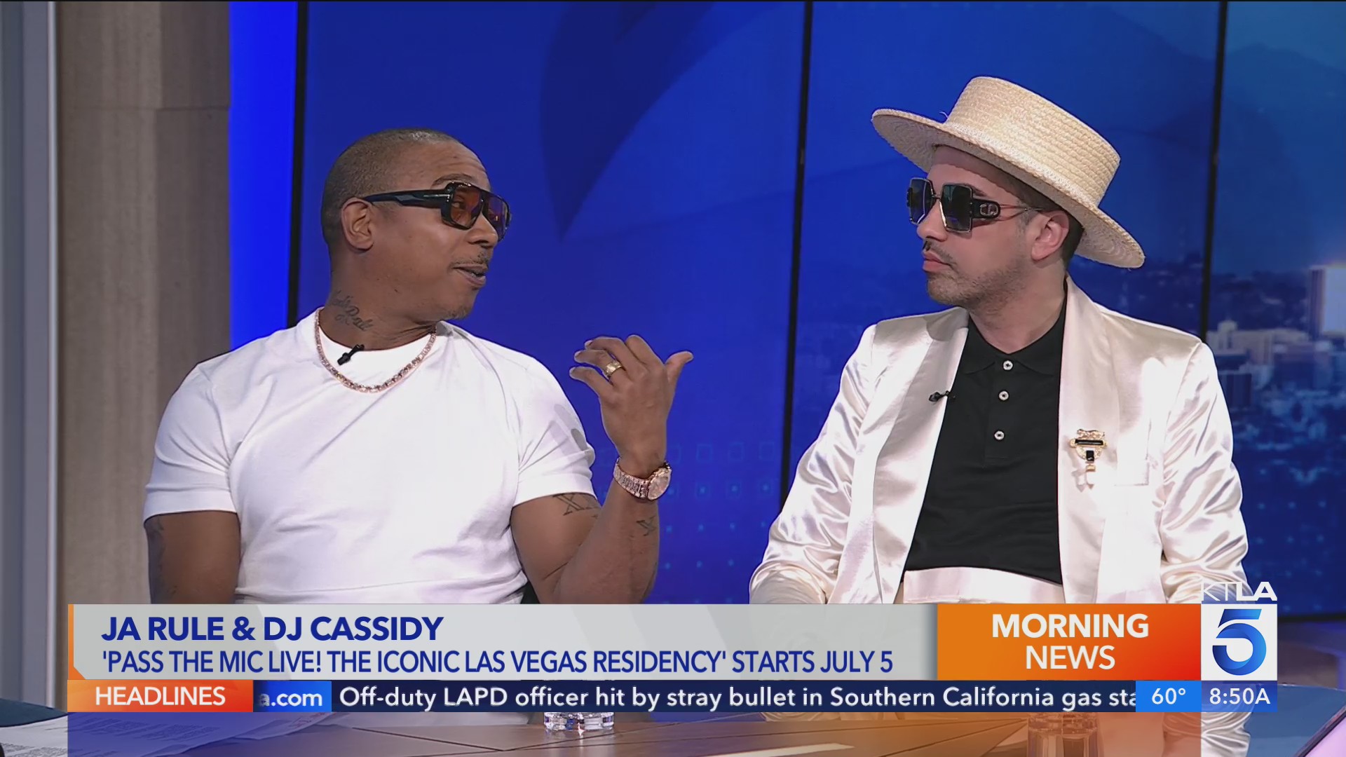 Ja Rule and DJ Cassidy hit the road for ‘Pass the Mic’ in Las Vegas – KTLA