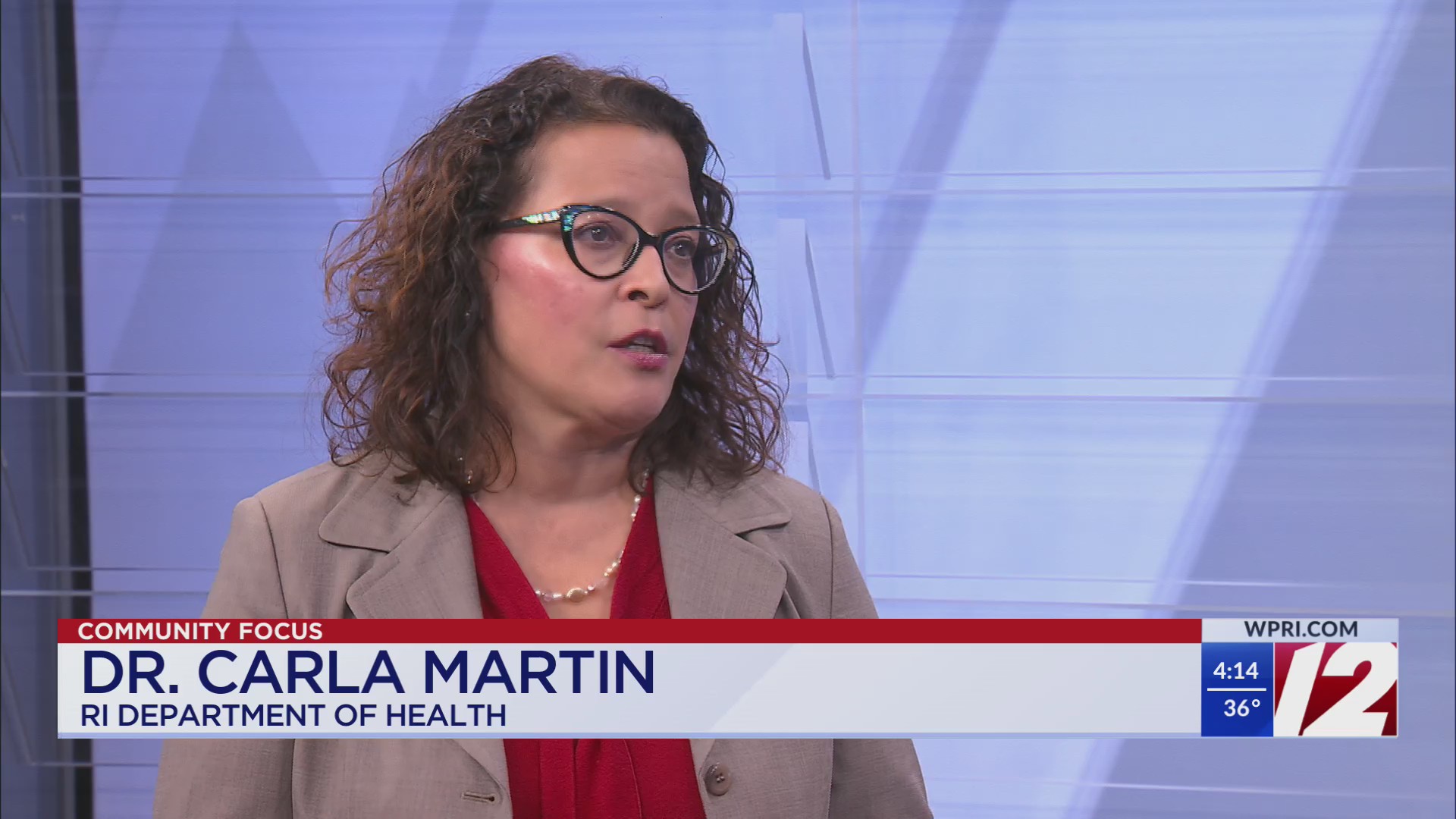 Community Focus: Dr. Carla Martin, Rhode Island Department of Health ...