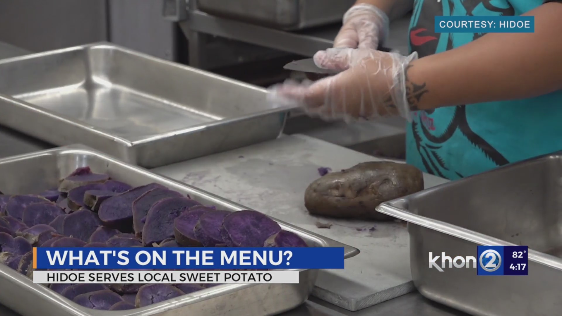HIDOE students feast on sweet potatoes – KHON2