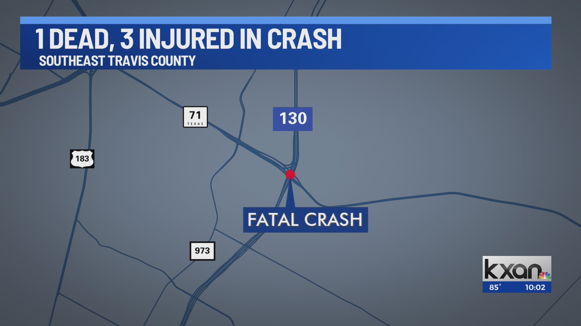 ATCEMS: 1 dead, 3 injured after 2-vehicle crash in southeast Travis County – KXAN Austin