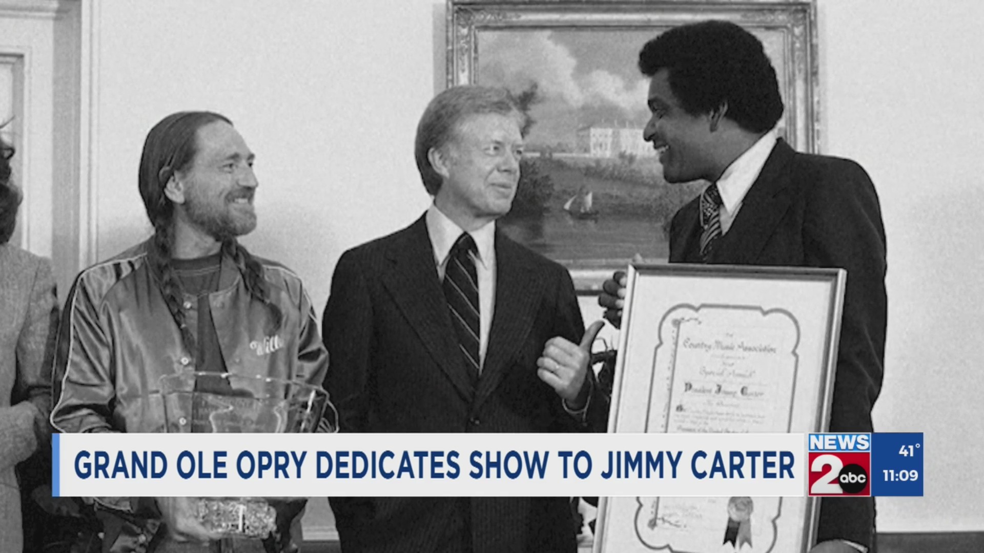 Grand Ole Opry dedicates show to Jimmy Carter – WKRN News 2