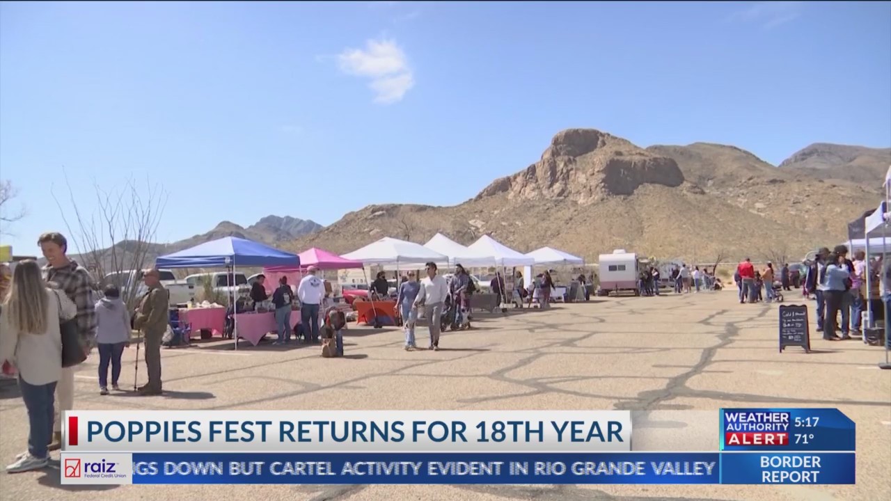 Poppies Fest returns for 18th year this month – KTSM 9 News