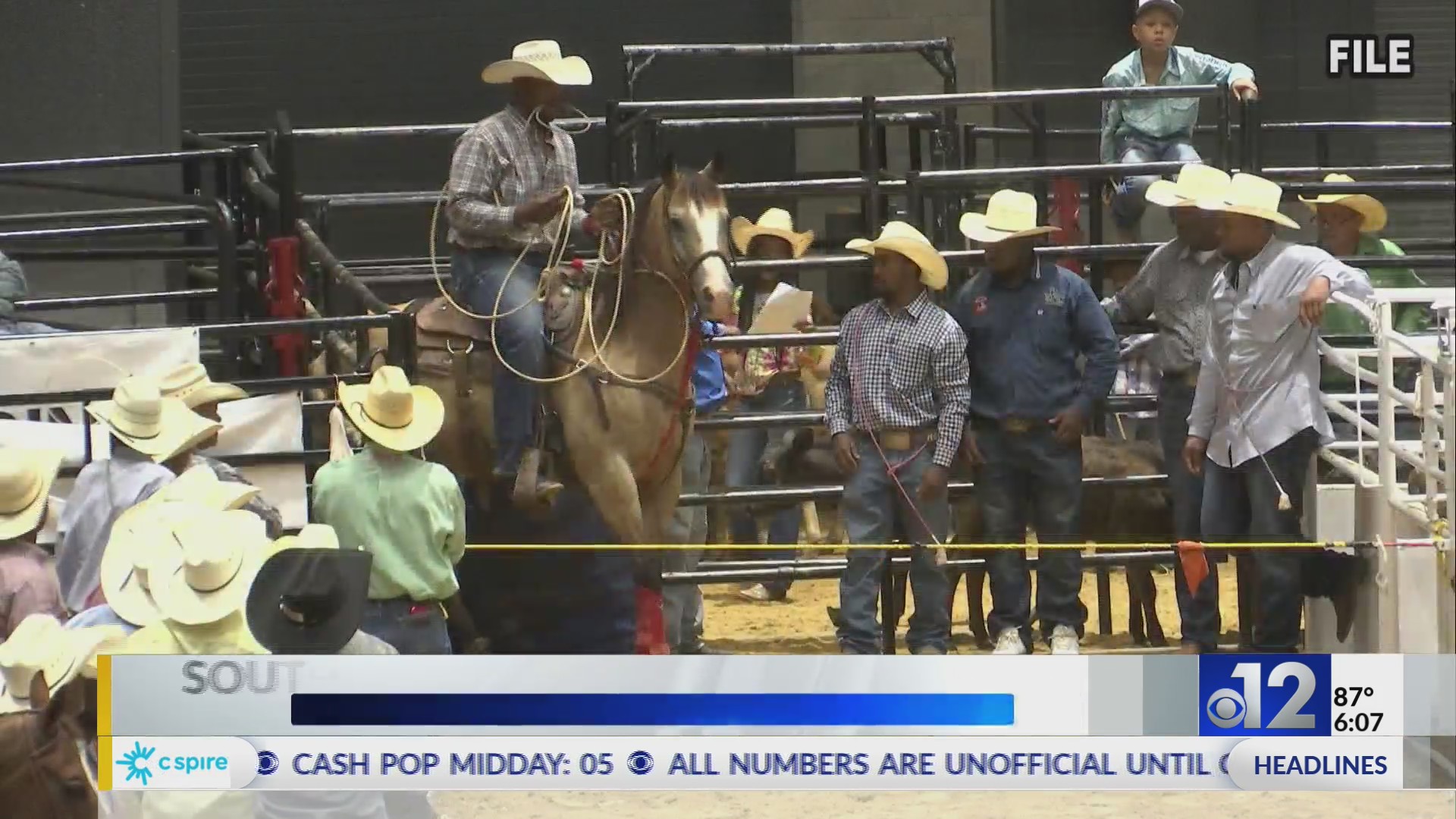 Southeastern Rodeo Association arrives at Mississippi Coliseum – WJTV