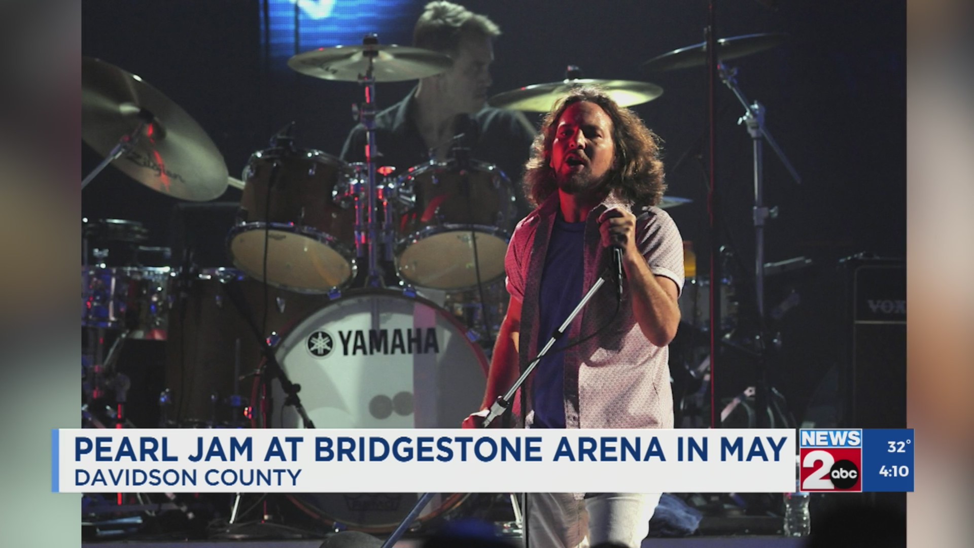 Pearl Jam performing 2 nights at Bridgestone Arena in 2025 – WKRN News 2