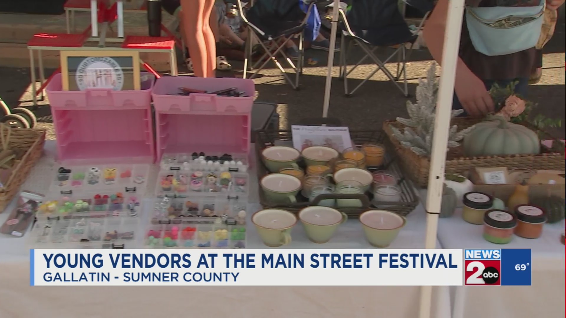 Young vendors at Gallatin’s Main Street Festival – WKRN News 2