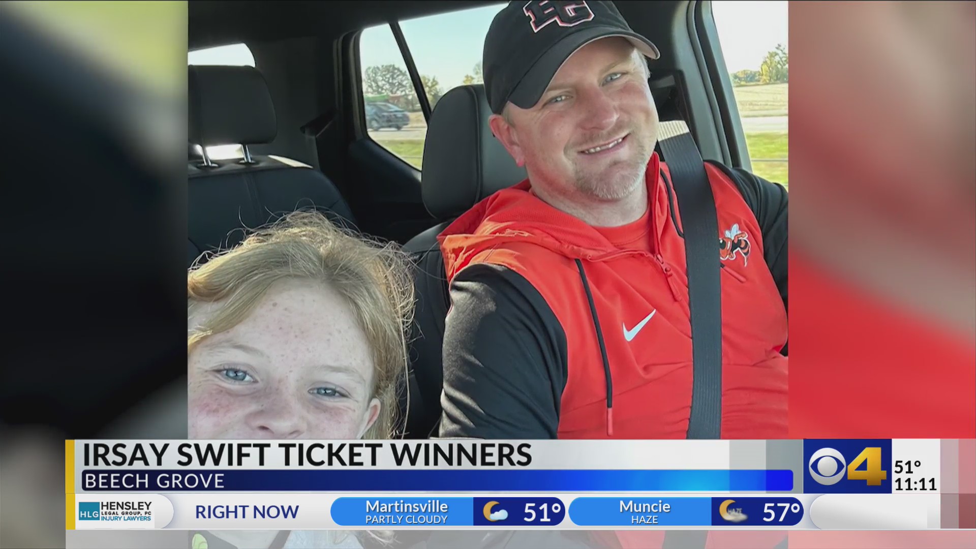 Beech Grove fifth grader wins Taylor Swift tickets from Jim Irsay – Fox 59