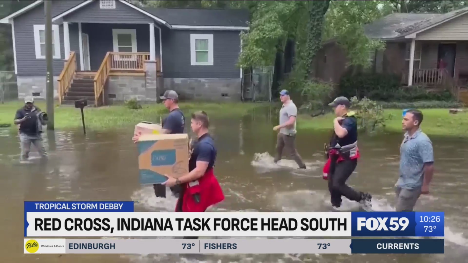 2 Indiana Red Cross volunteers depart to provide emergency response to ...
