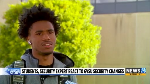 Students Security Expert React To Gvsu Safety Changes Woodtv