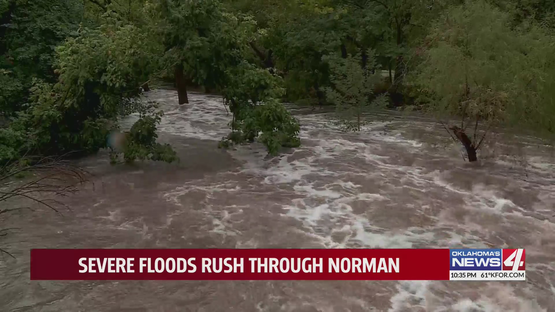Heavy rain causes severe flooding in Norman – KFOR.com Oklahoma City
