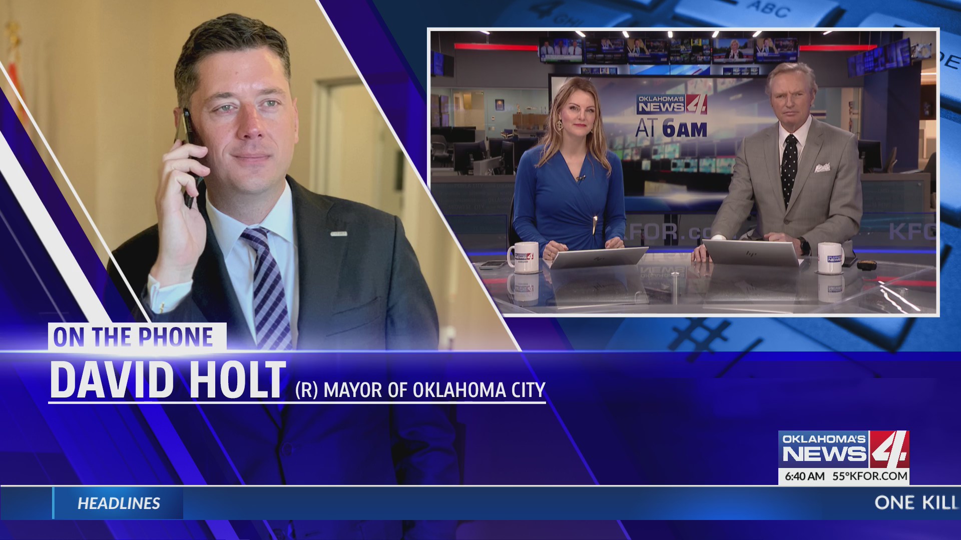 Mayor David Holt on the Hotline: May 1, 2025 – KFOR.com Oklahoma City