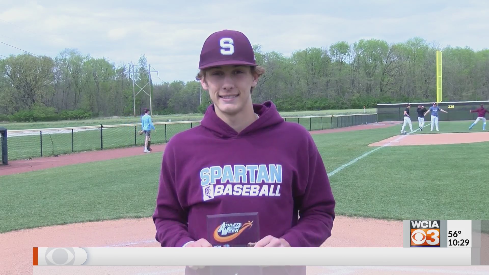 Landrus wins Athlete of the Week – WCIA.com