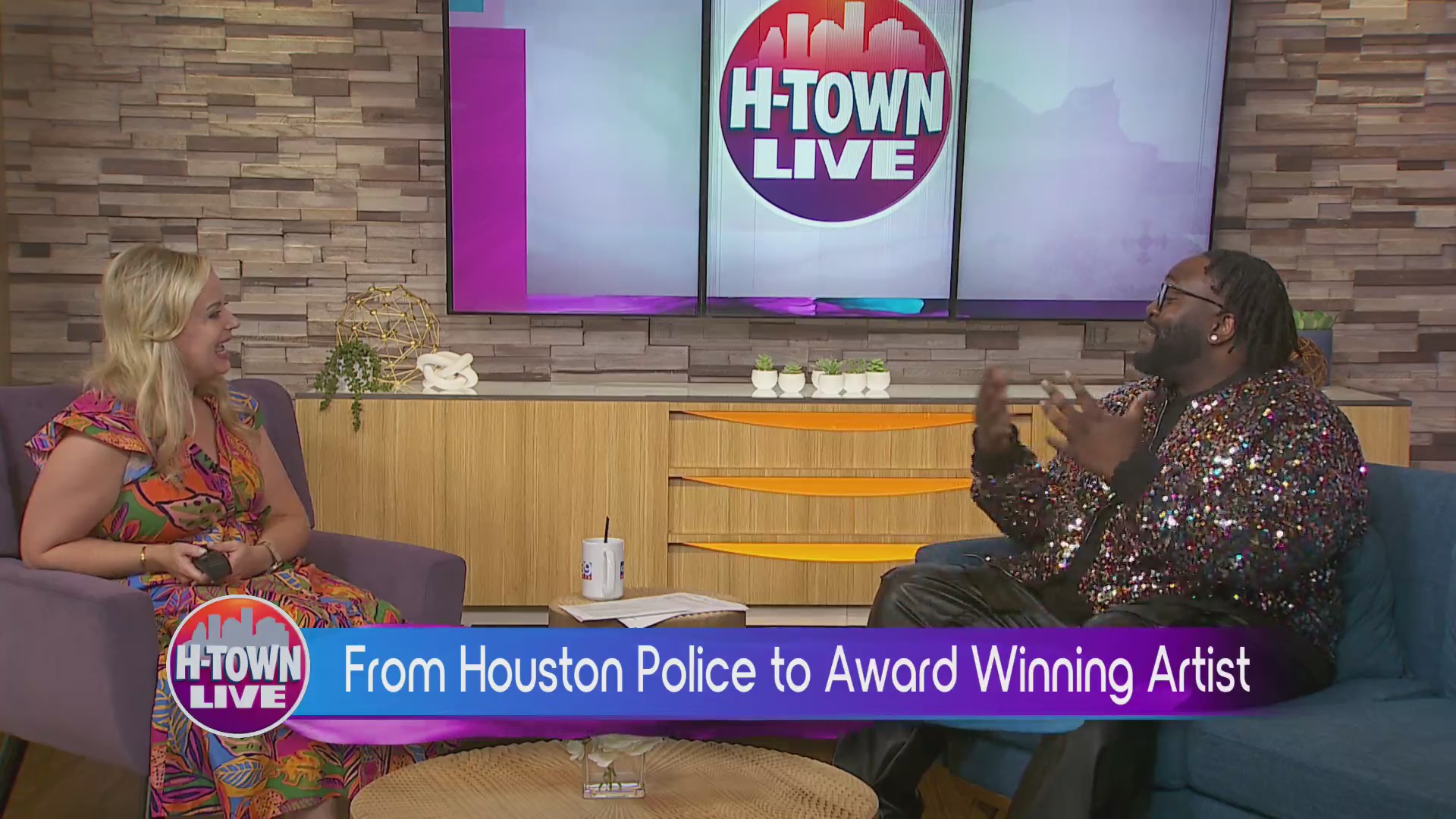 Marcus Johnson: From Houston Police to Award Winning Artist – H-TOWN ...